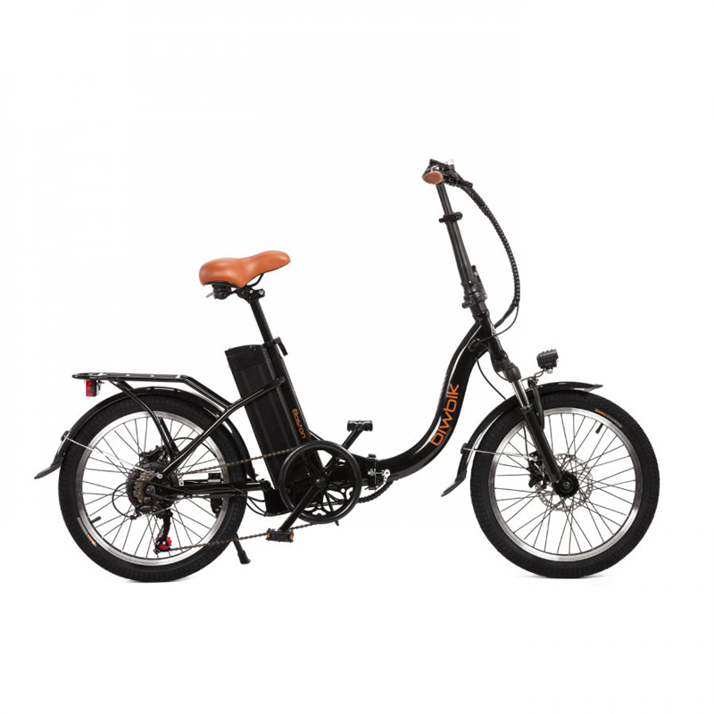 E-Bike Plegable Biwbik Boston Black - Cinco Bikes Concept Shop Online
