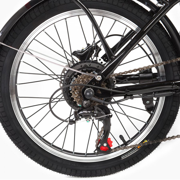 E-Bike Plegable Biwbik Boston Black - Cinco Bikes Concept Shop Online